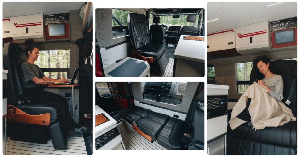 Industry First: The Vanhalla™ Swing Seat By Remote Vans - Remote Vans